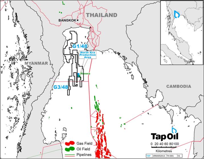 Thailand: Mubadala Petroleum begins Manora oil development drilling in Northern Gulf of Thailand
