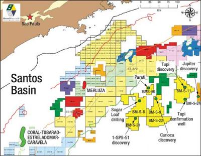 Brazil: ExxonMobil begins drilling next well on BM-S-22 Santos Basin block
