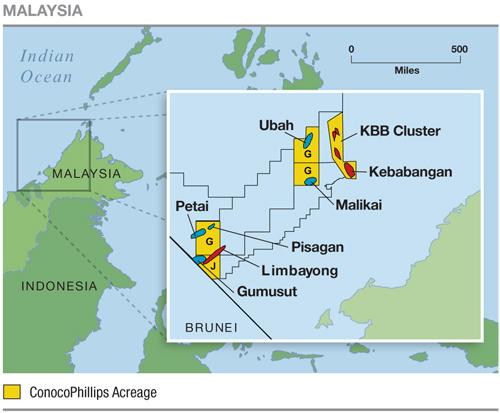 Malaysia: Petronas, ConocoPhillips and Shell to develop Kebabangan gas ...