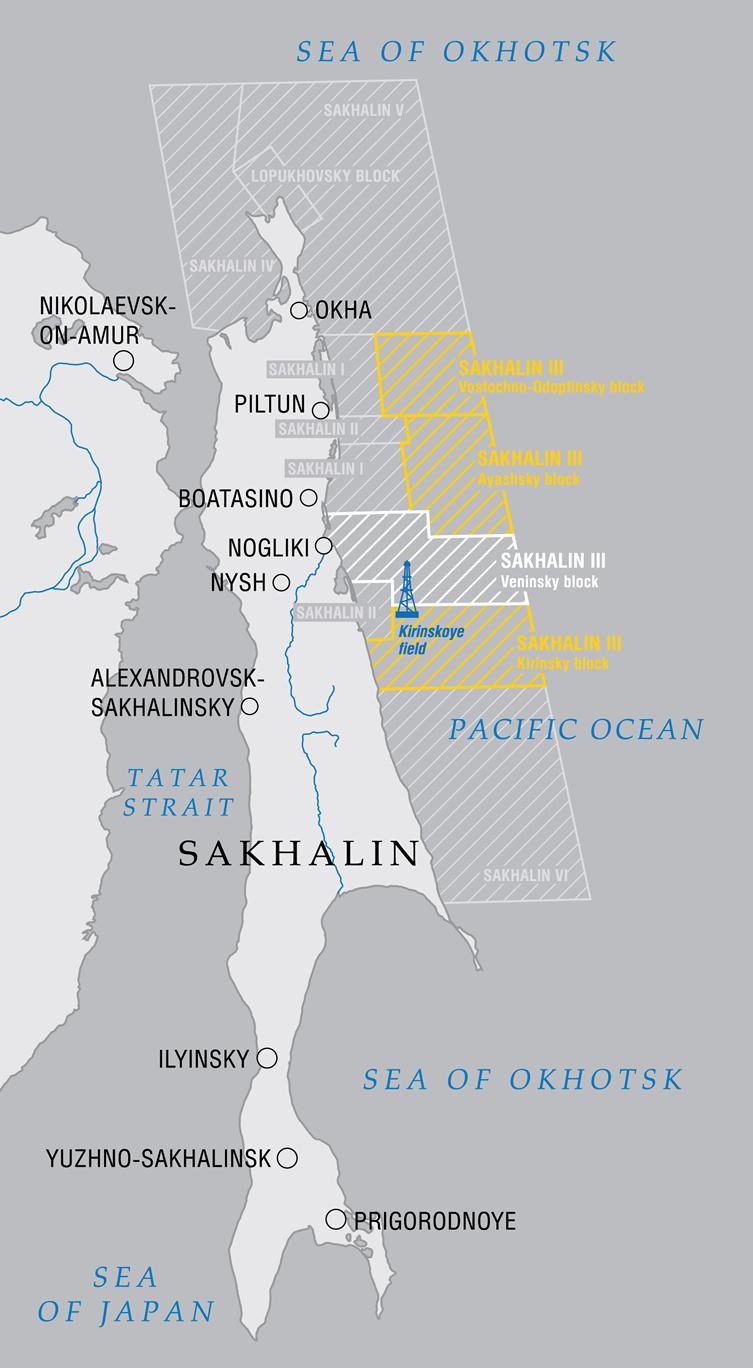 Russia: Gazprom to launch Sakhalin-3 Kirinskoye field in 2012