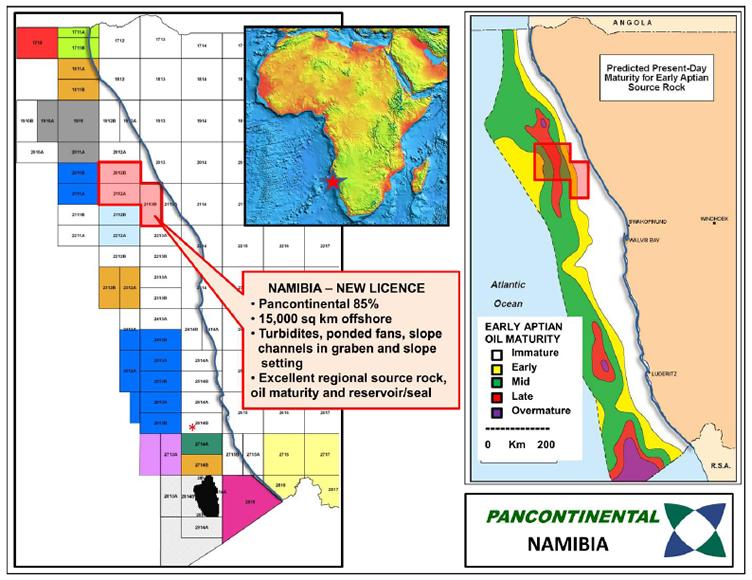 Namibia: Pancontinental granted licence in Walvis Basin offshore ...
