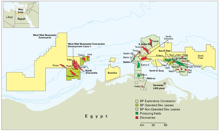 Egypt: BP announces Salmon gas discovery in Egypt's Nile Delta