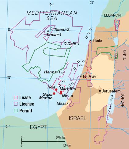 Israel: Signs of natural gas found at new Israeli drilling site