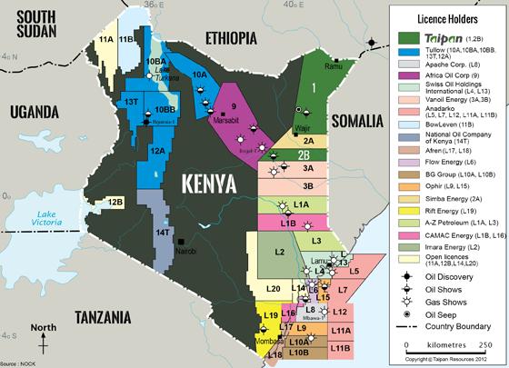 Kenya: Taipan Resources completes 2D seismic survey in Block 2B onshore ...