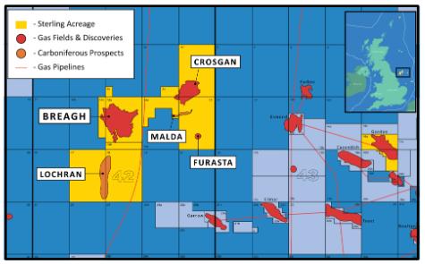 UK: Sterling Resources provides Breagh gas field update - production ...