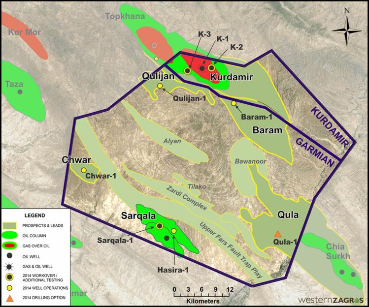 Iraq: WesternZagros files declaration of commerciality for Garmian ...