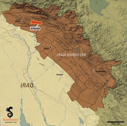 Iraq: ShaMaran Petroleum provides Atrush drilling update