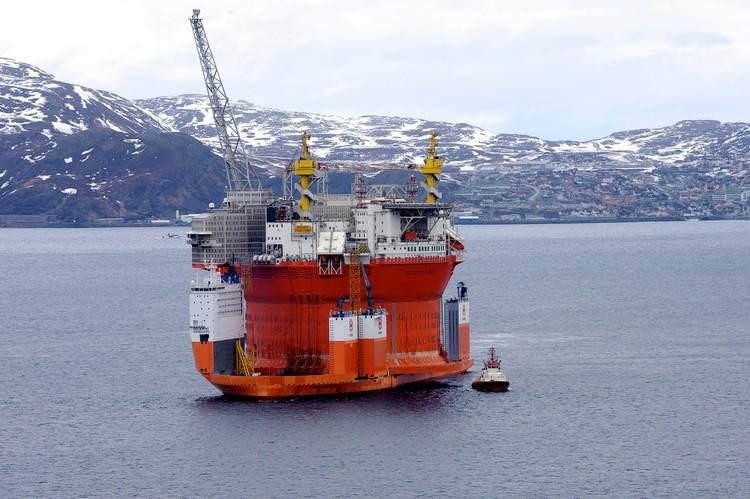 Norway: Goliat platform arrives in Norway