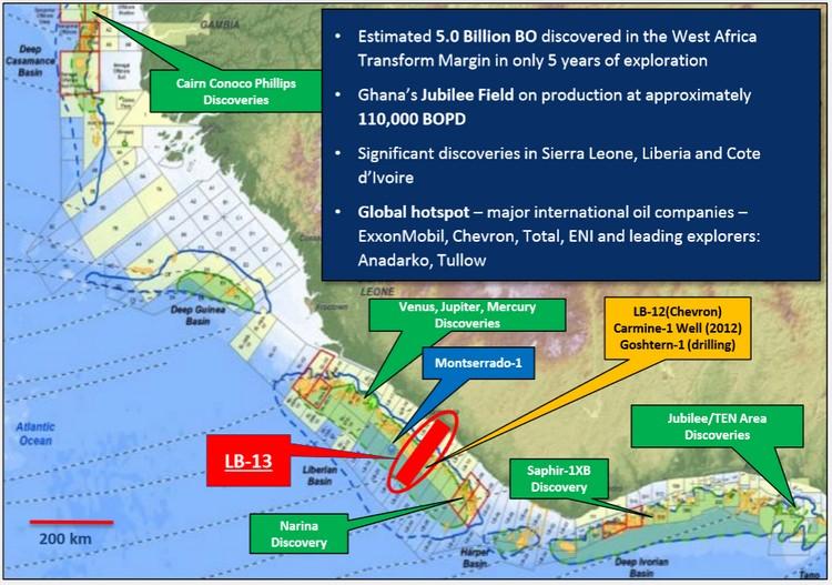 Liberia: ExxonMobil planning to drill Mesurado-1 wildcat offshore Liberia