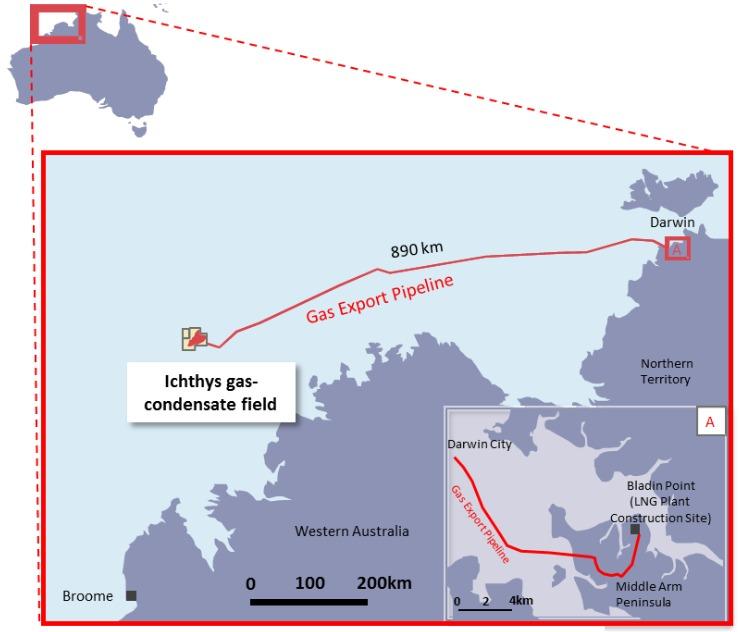 Australia: INPEX completes offshore pipelay for Ichthys LNG Project