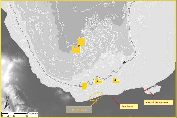 Mexico: Eni strengthens offshore Mexico presence with award of Block 24 ...