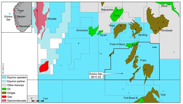 Norway: Equinor announces oil and gas discovery near the Fram field in ...