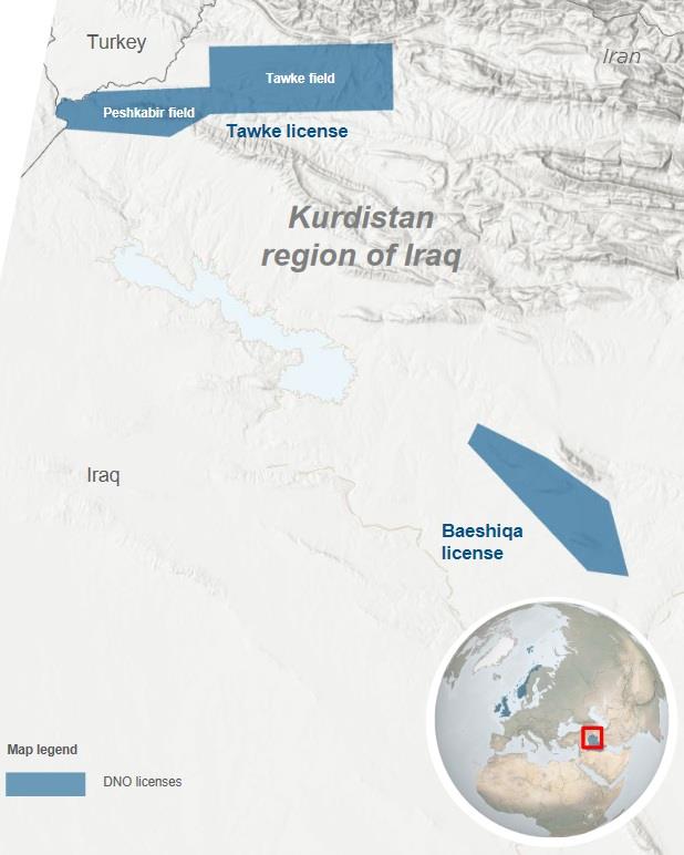 Iraq: DNO doubles stake, declares commerciality at Kurdistan Baeshiqa ...