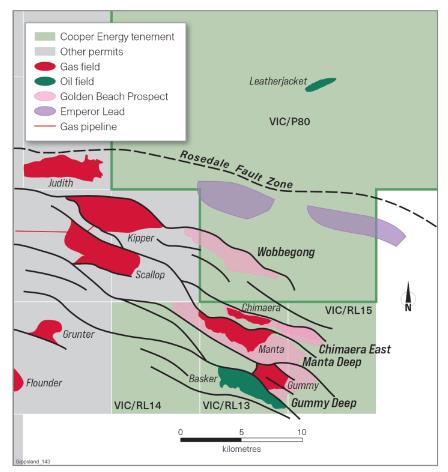 Australia: Cooper Energy awarded Gippsland Basin exploration permit VIC/P80