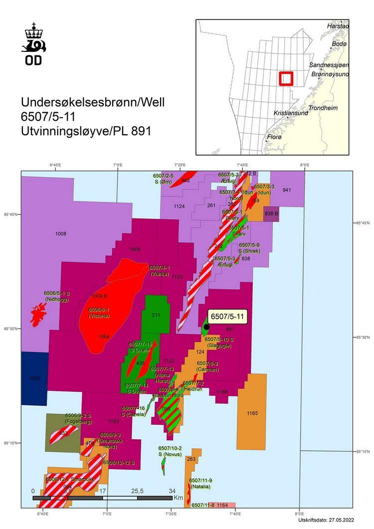 Norway: Conoco completes delineation of oil discovery 6507/5-10 S ...