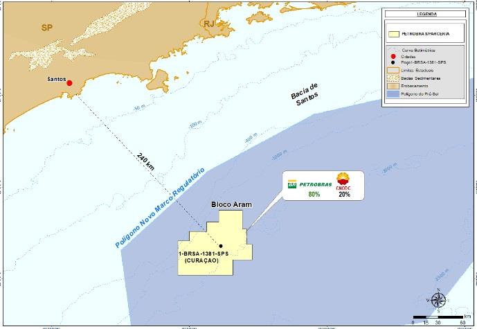 Brazil: Petrobras confirms discovery in the Aram block in the Santos ...