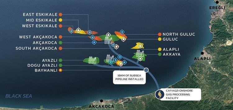 Turkey: Trillion Energy spuds fifth well at SASB gas field development