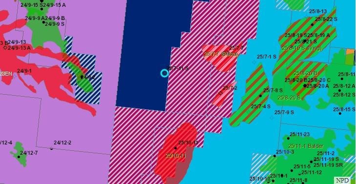 Norway: DNO Norge granted drilling permit for well 25/7-11 S in PL 984